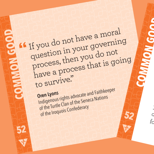 February Practice: Moral Questions and Democracy - The Fetzer Institute