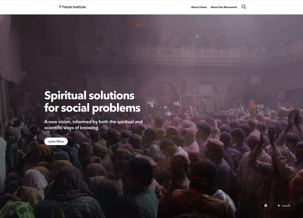 Fetzer Institute Launches Spiritual Solutions Library and New Website ...